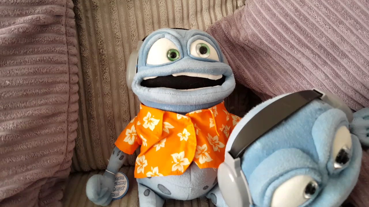 Crazy frog DJ singing plushies - YouTube