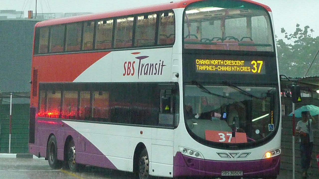 SBS Transit Bus Service 37, SBS7628U (Timelapse) - YouTube