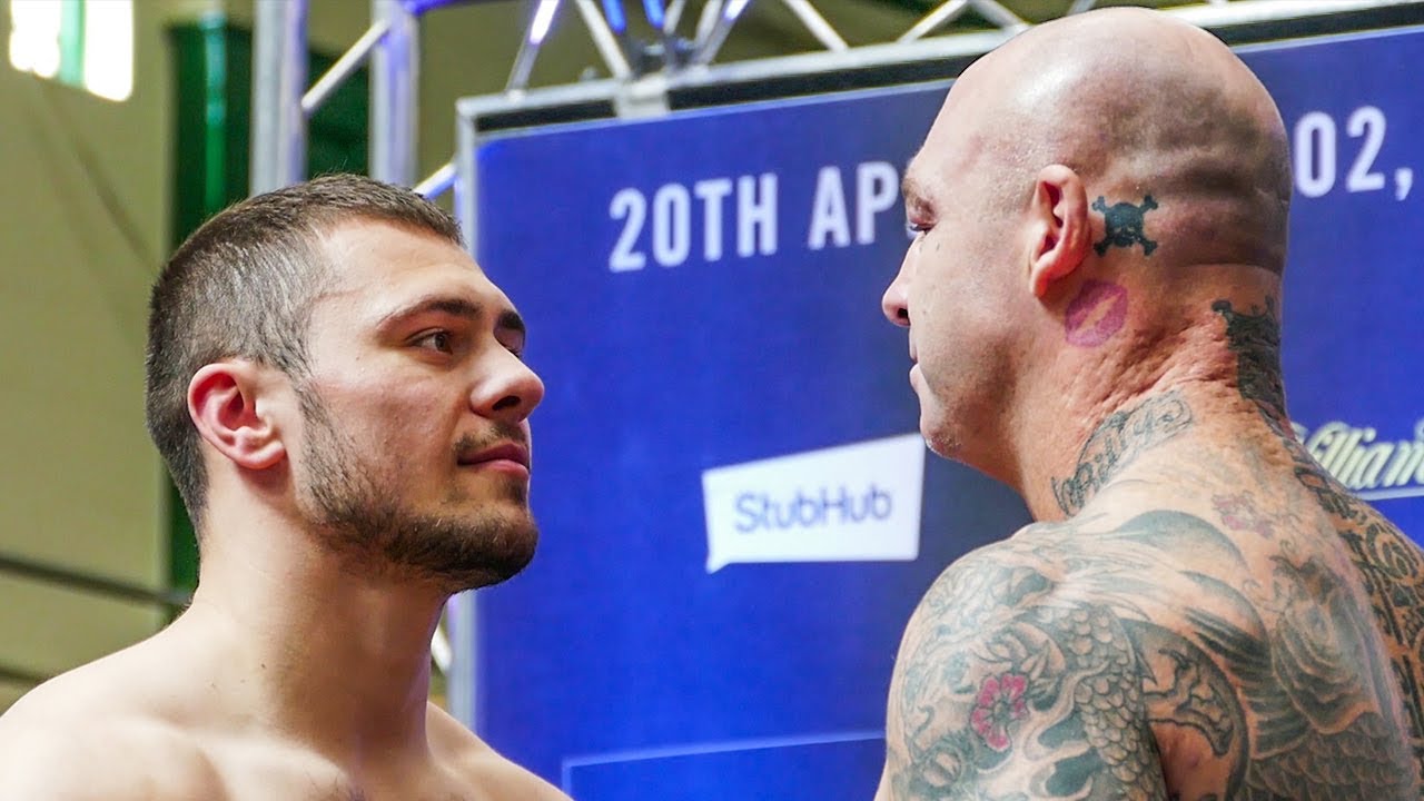 Dave Allen vs Lucas Browne WEIGH IN & FACE OFF | Matchroom Boxing - YouTube