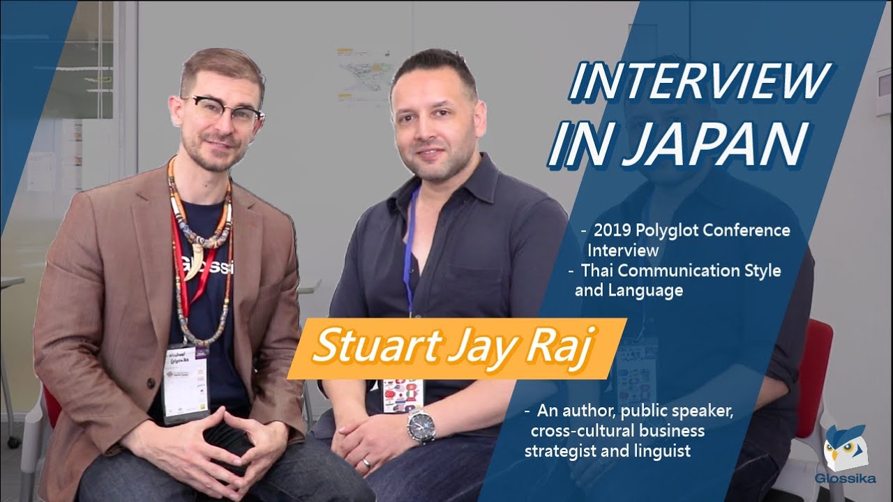 Interview with Stuart Jay Raj: Thai Communication and Language | 2019 Polyglot Conference - YouTube