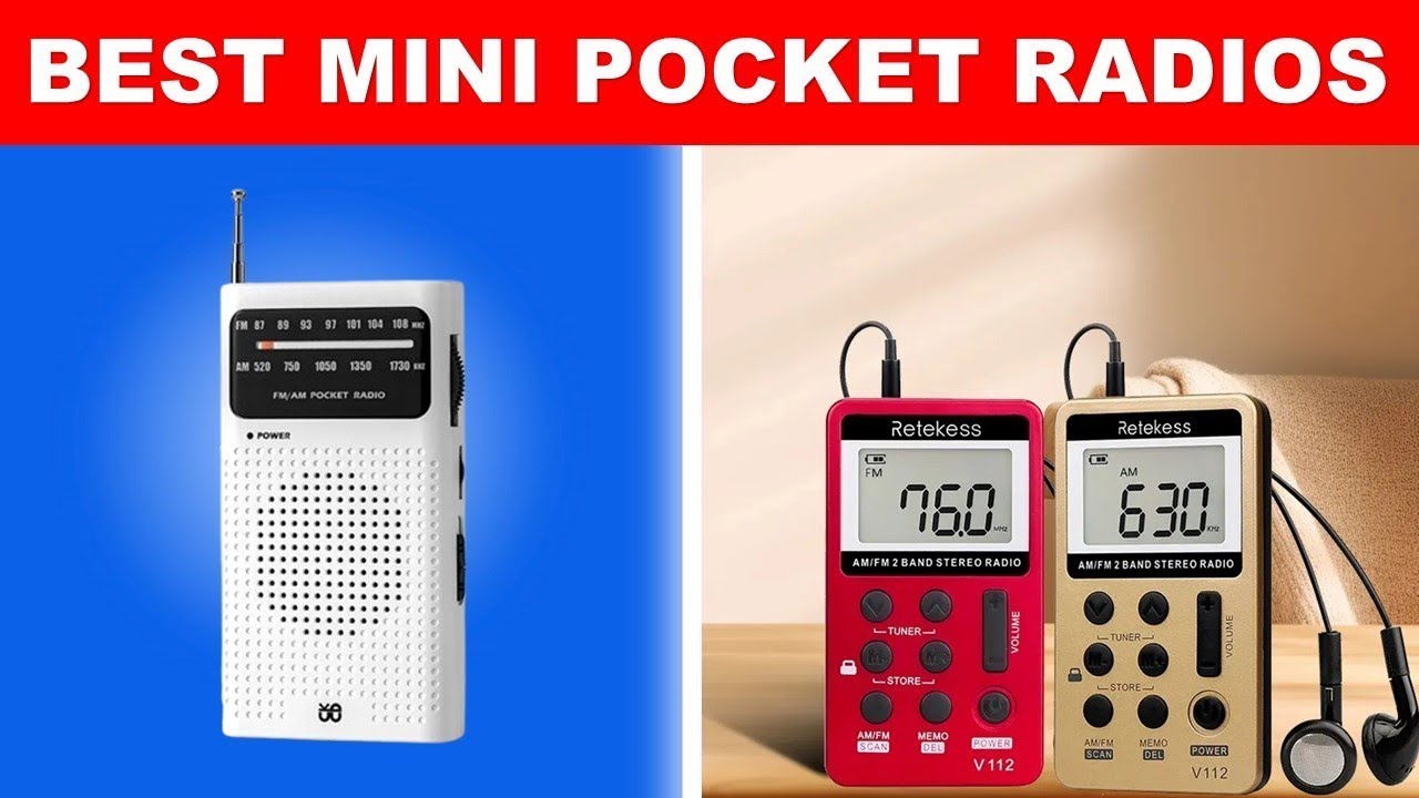 Top 5 Best Mini Pocket Radios on On Aliexpress On Amazon - YouTube