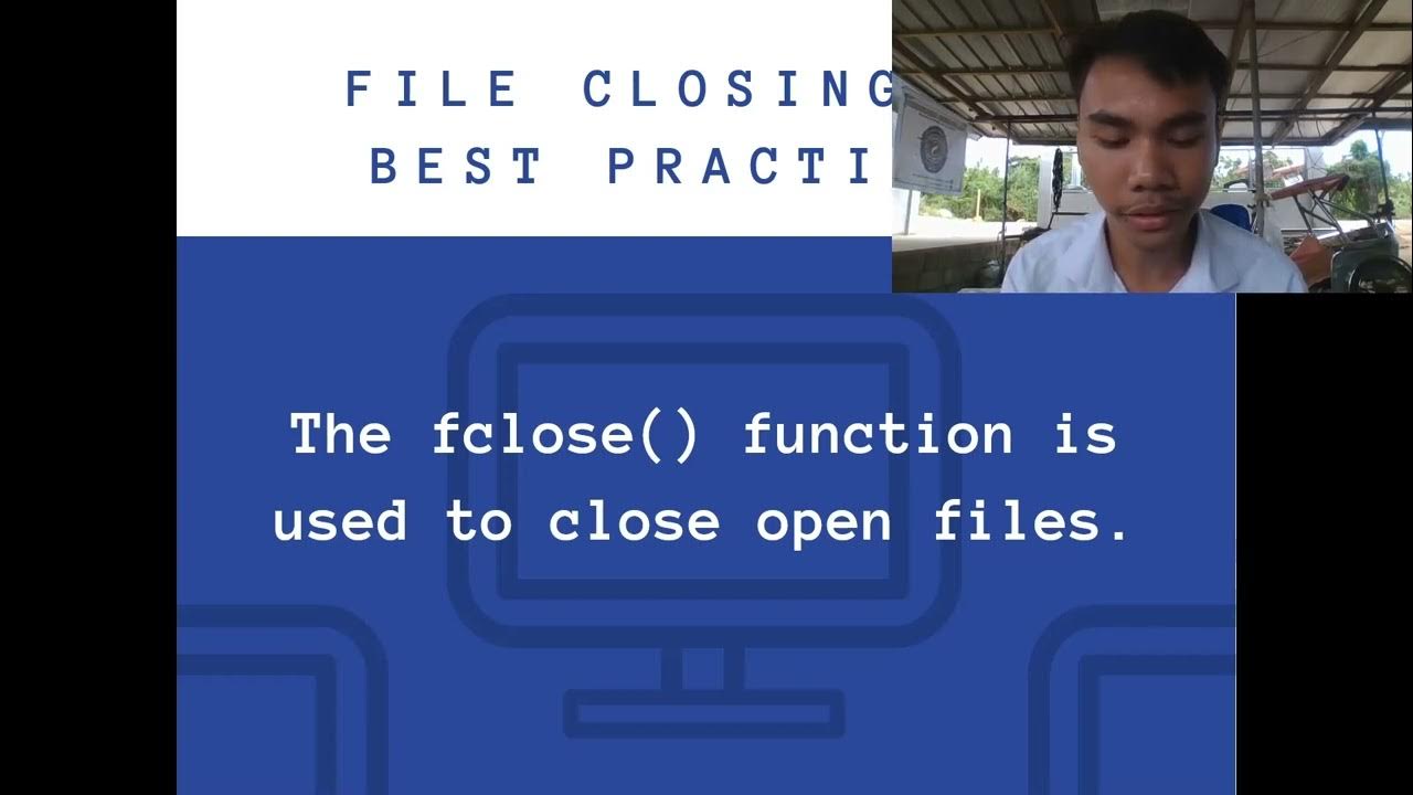 FILE HANDLING IN C LANGUAGE TUTORIAL - YouTube