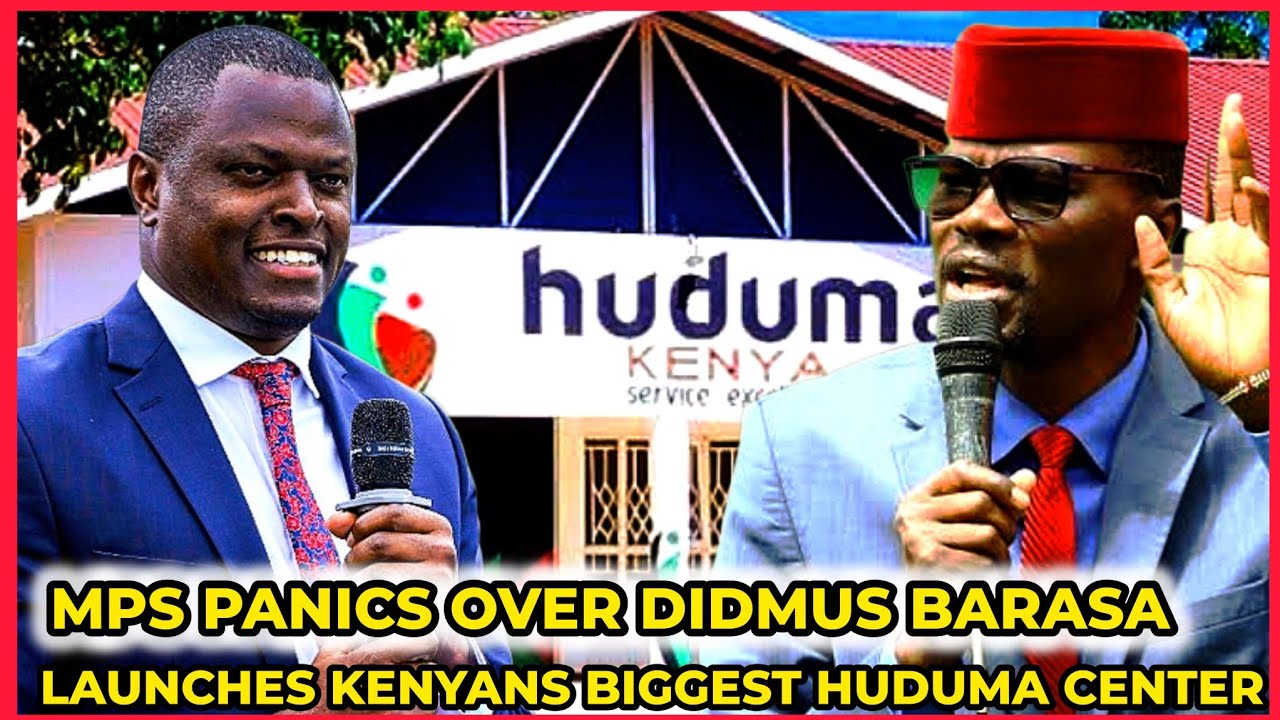 RUTO SHOCKED! As Mp Didmus Barasa Builds Kenyans Largest Huduma Center ...