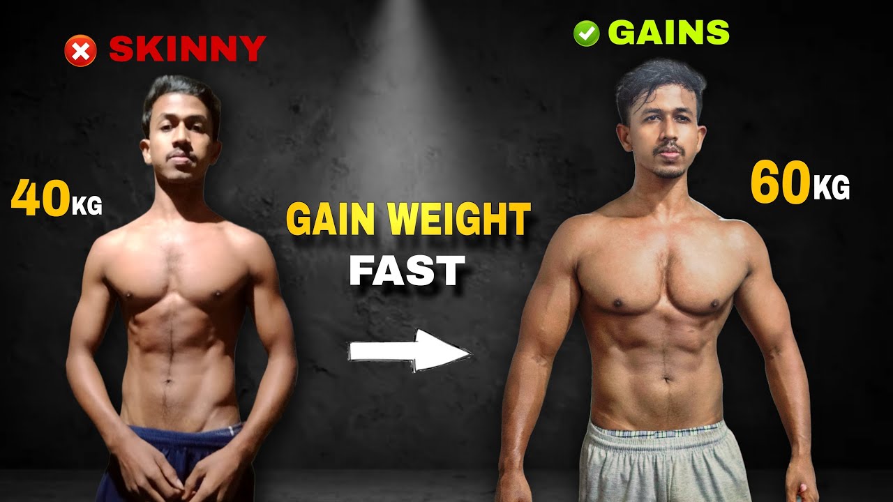 6 Best Weight Gain Tips for SKINNY Guys ⚡️| Fast weight gain कैसे करें ...