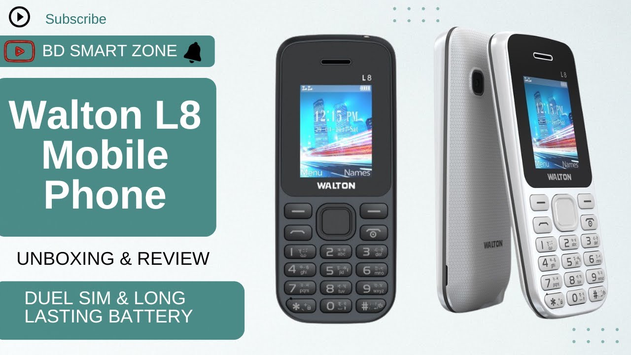 Walton L8 Mobile Phone Review Bangla | Phone Under 1000 taka - YouTube