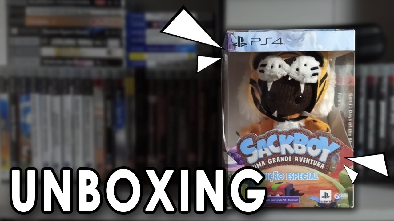 Sackboy A Big Adventure Special Edition Unboxing - YouTube