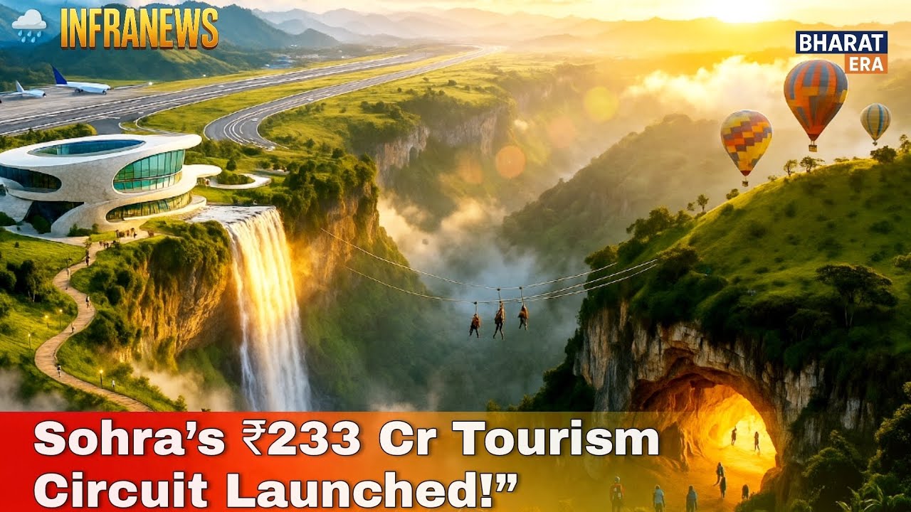 Meghalaya’s Sohra Tourism Circuit Launched — ₹233 Cr Project for World ...