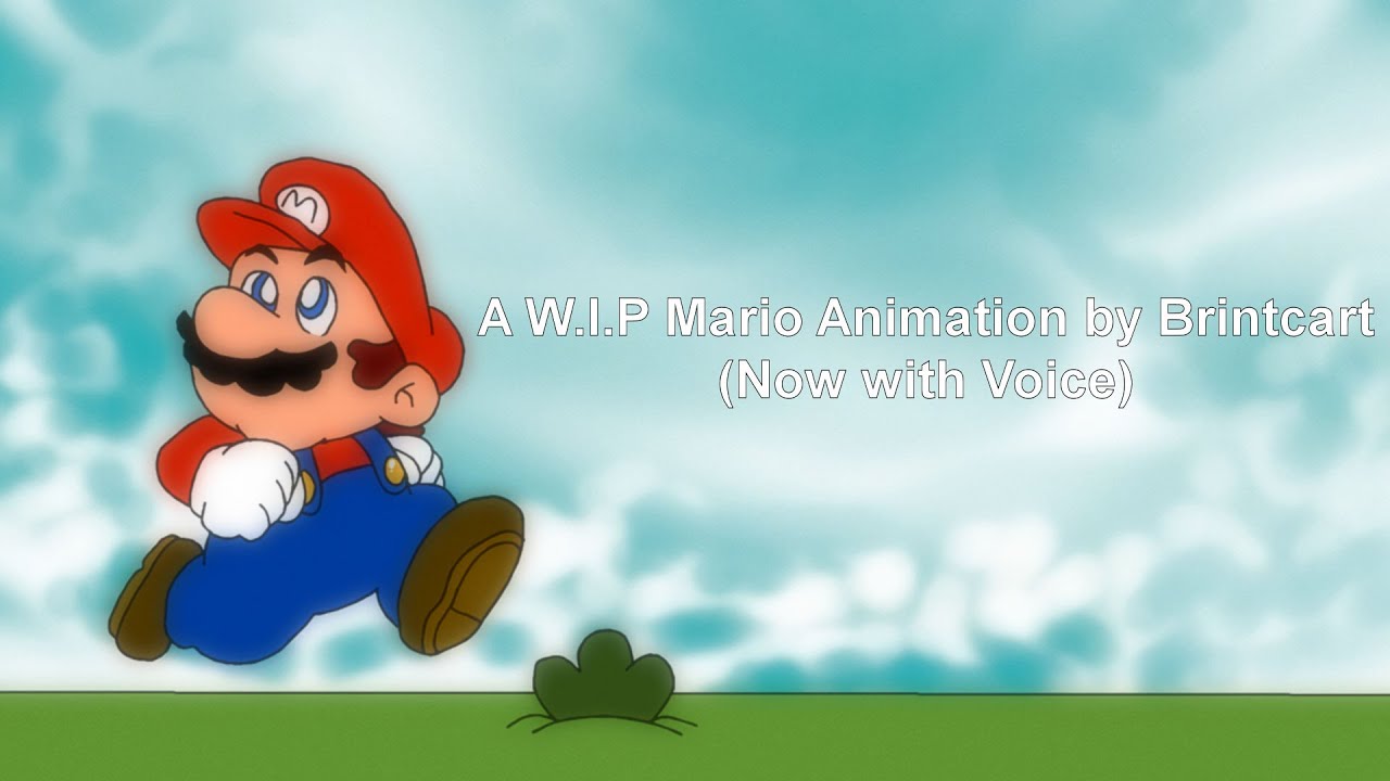 A W.I.P Mario Animation by Brintcart (Now with Voice) - YouTube