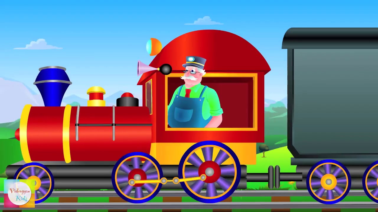 Wild Animals Train - Mr.Bells Learning Train | Animals For Children ...