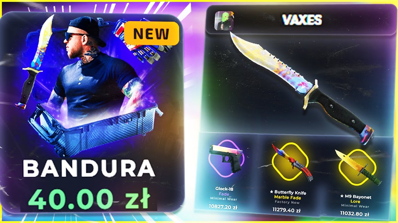 MEGA SKRZYNKA BANDURY!!! 😱🔥 G4SKINS - YouTube