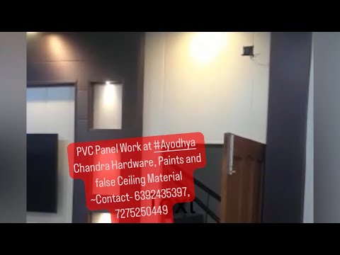 Ceiling & wall PVC Panels after Installation at #ayodhya | Superheavy ...
