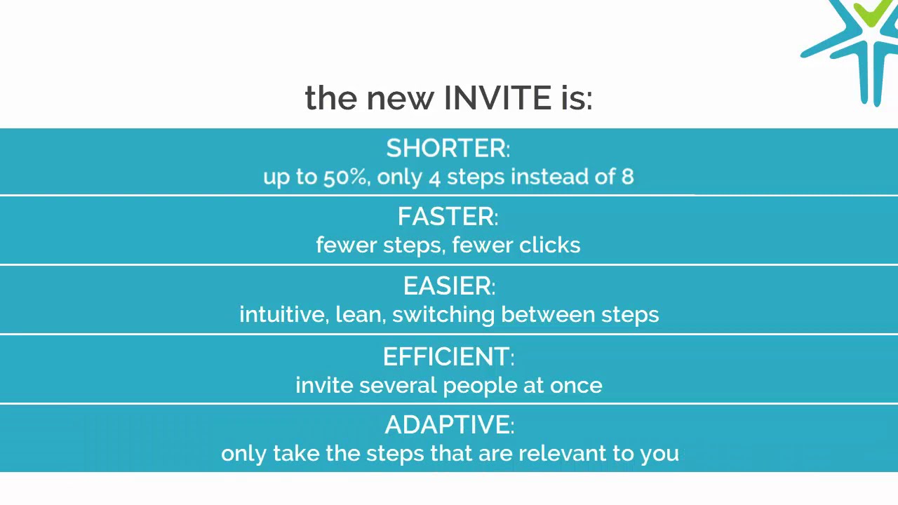 Discover our new INVITE process - YouTube