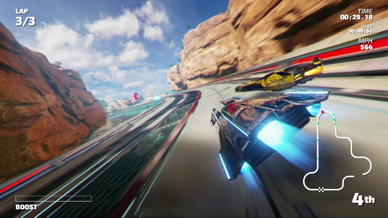 Lets Play FAST RMX Nintendo Switch gameplay Ep8 PALLADIUM CUP - YouTube