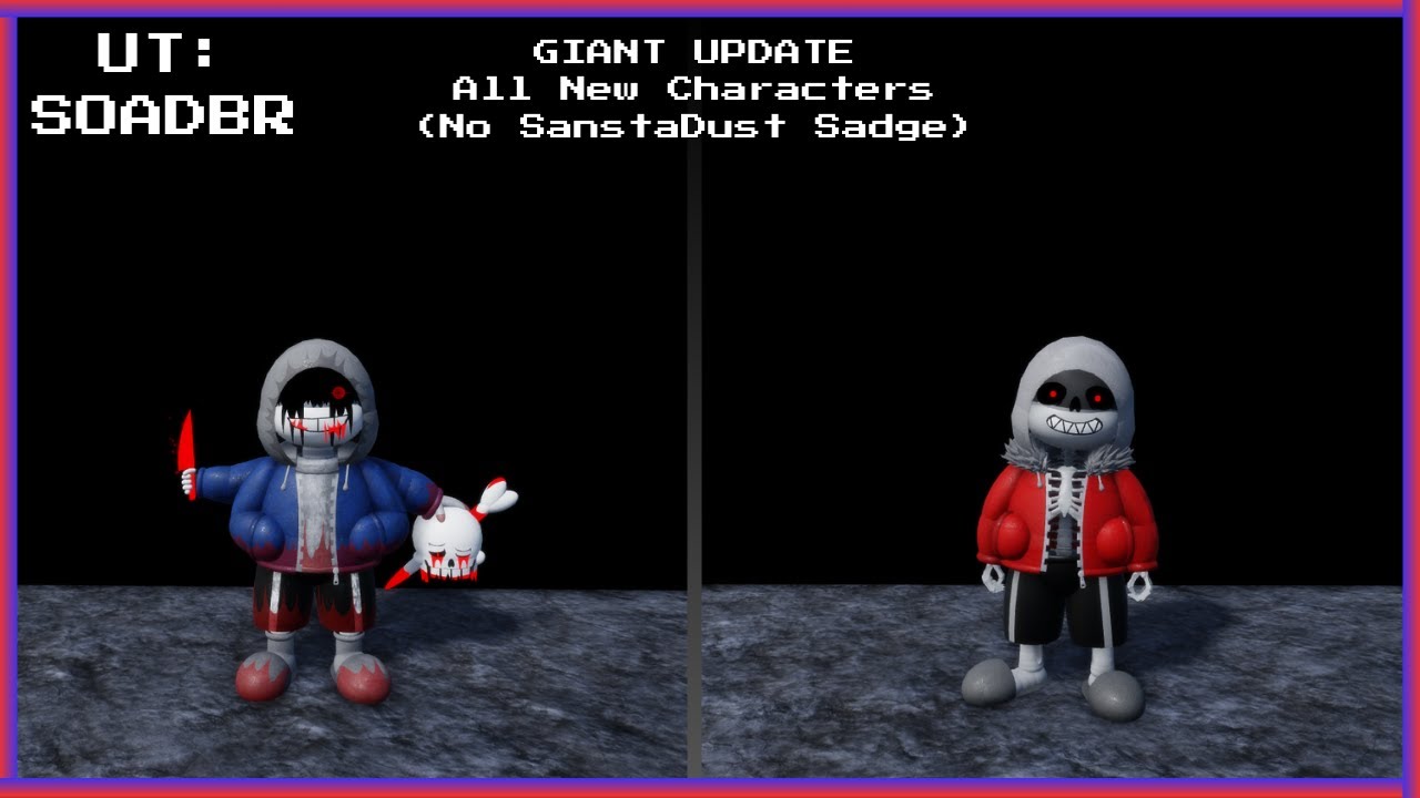 UT: Soul Ops A Different Boss Rush - Showcasing all the new characters ...