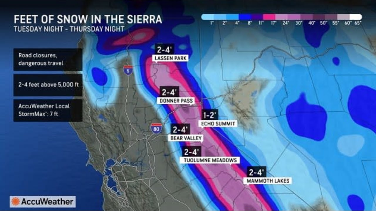 Mega Storm With Blizzard Conditions And Severe Weather Threat In The ...