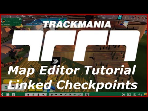 TrackMania (2020) Map Editor - Linked Checkpoints - YouTube
