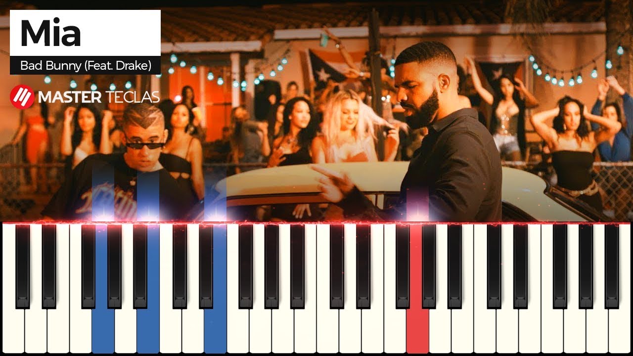 Mia - Bad Bunny (Feat. Drake) | Piano Tutorial - YouTube