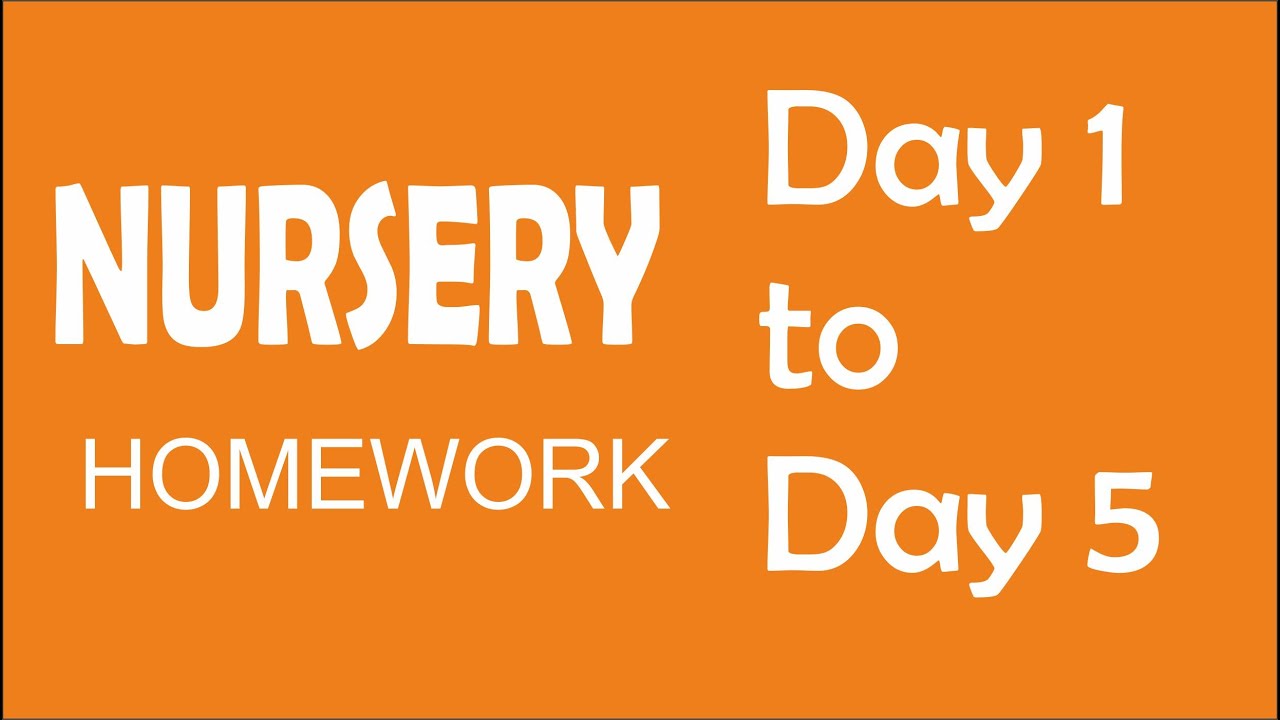 Nursery All Subject Read And Remember Day 1 To 5 Worksheets For Nursery nursery-all-subject-read-and-remember-day-1-to-5-worksheets-for-nursery