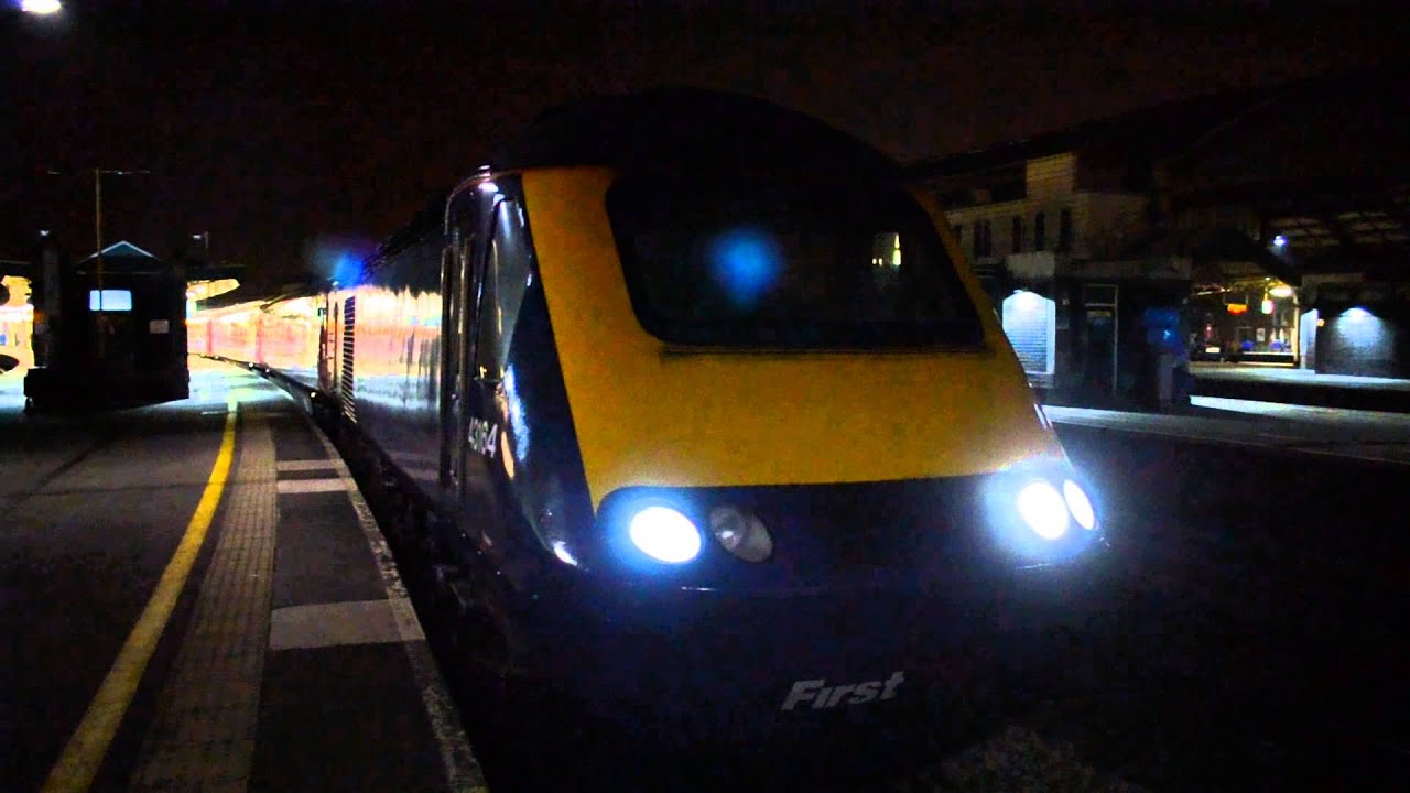 First Great Western HST Power Car Start up - YouTube