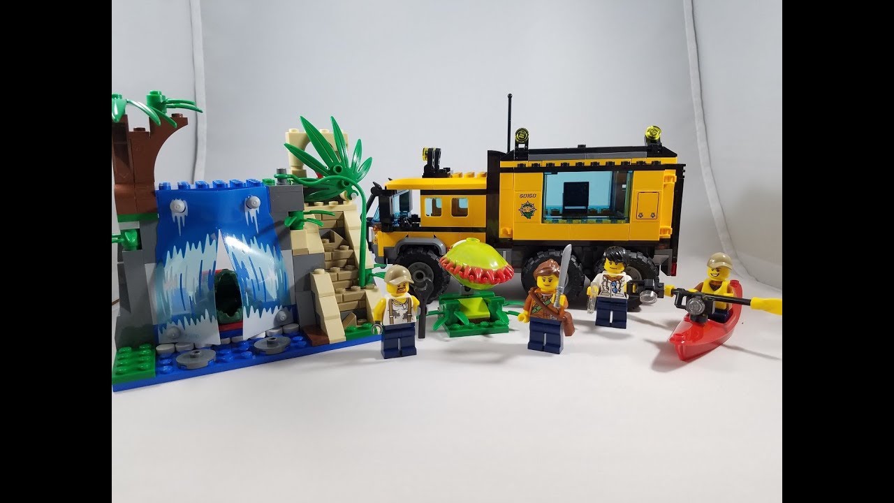 LEGO 60160: Jungle Mobile Lab - REVIEW - YouTube