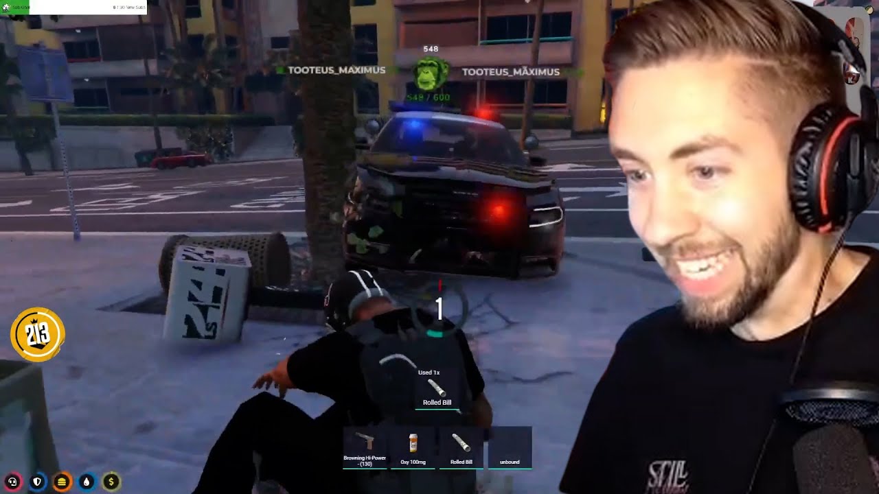 Kebun Reacts to Bobby's POV of Mr. K Running Him Over | NoPixel GTA RP ...