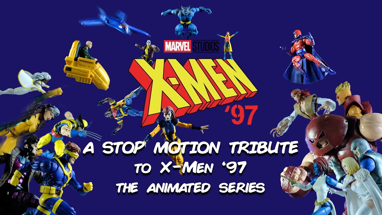 X-Men '97 The Animated Intro - A Marvel Legends Stop Motion Opening ...