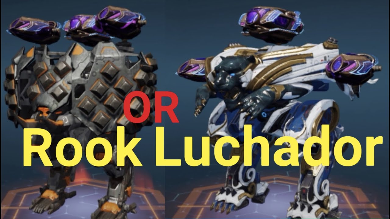 Perhaps the Rook is better than the Baihu Luchador? | War Robots ...