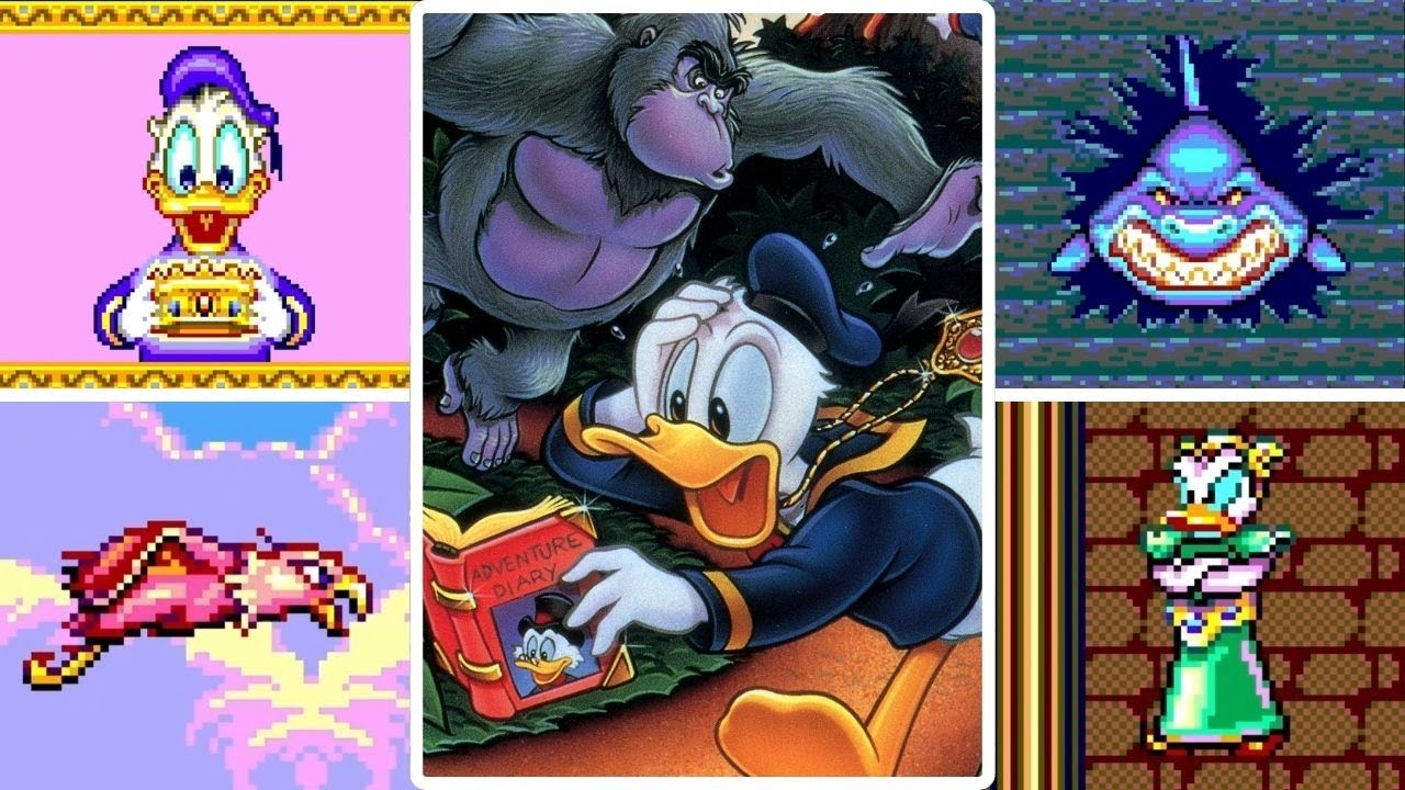 Disney's Donald Duck: Deep Duck Trouble - All Bosses & Ending [No ...
