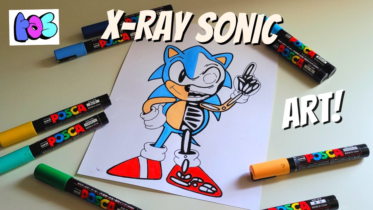Sonic X-Ray Effect Step by Step - YouTube