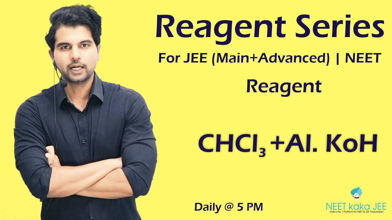 Reagent CHCl3 + Al.KoH | Carbyl amine test | Rimer tiemann reaction ...