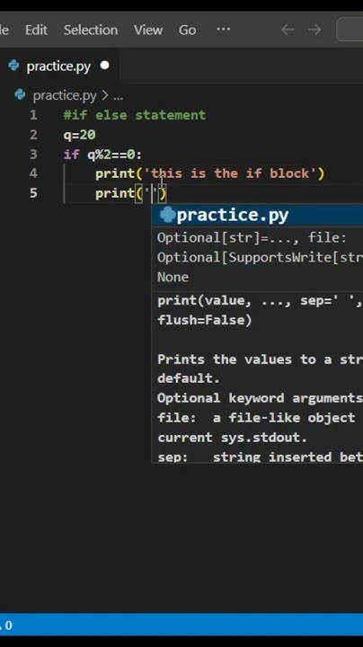 If Else Statements 👨‍💻🐱‍👓python Pythonprogramming Coding Programming Pythoncode Youtube