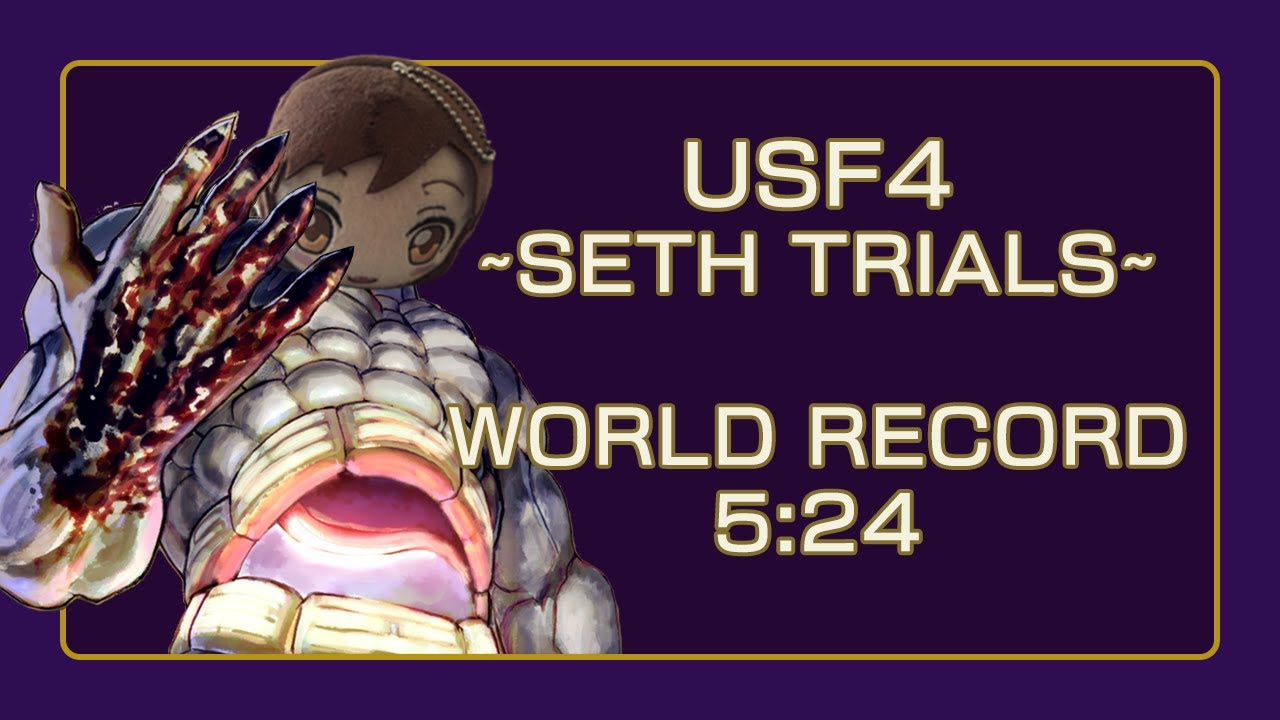 USF4 Seth Trials Speedrun WR - 5:24 - YouTube