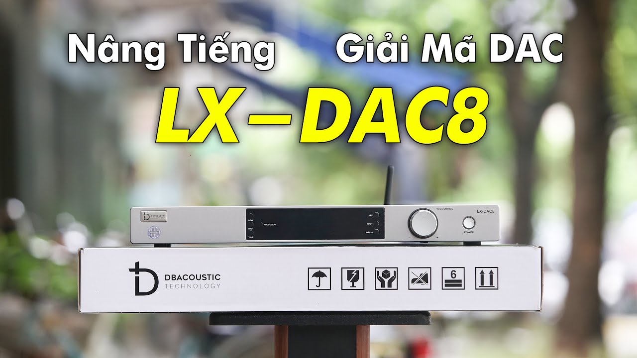 Nâng Tiếng Kết Hợp Giải Mã DAC DBacoustic LX DAC8 - Công Nghệ Vượt Trội ...