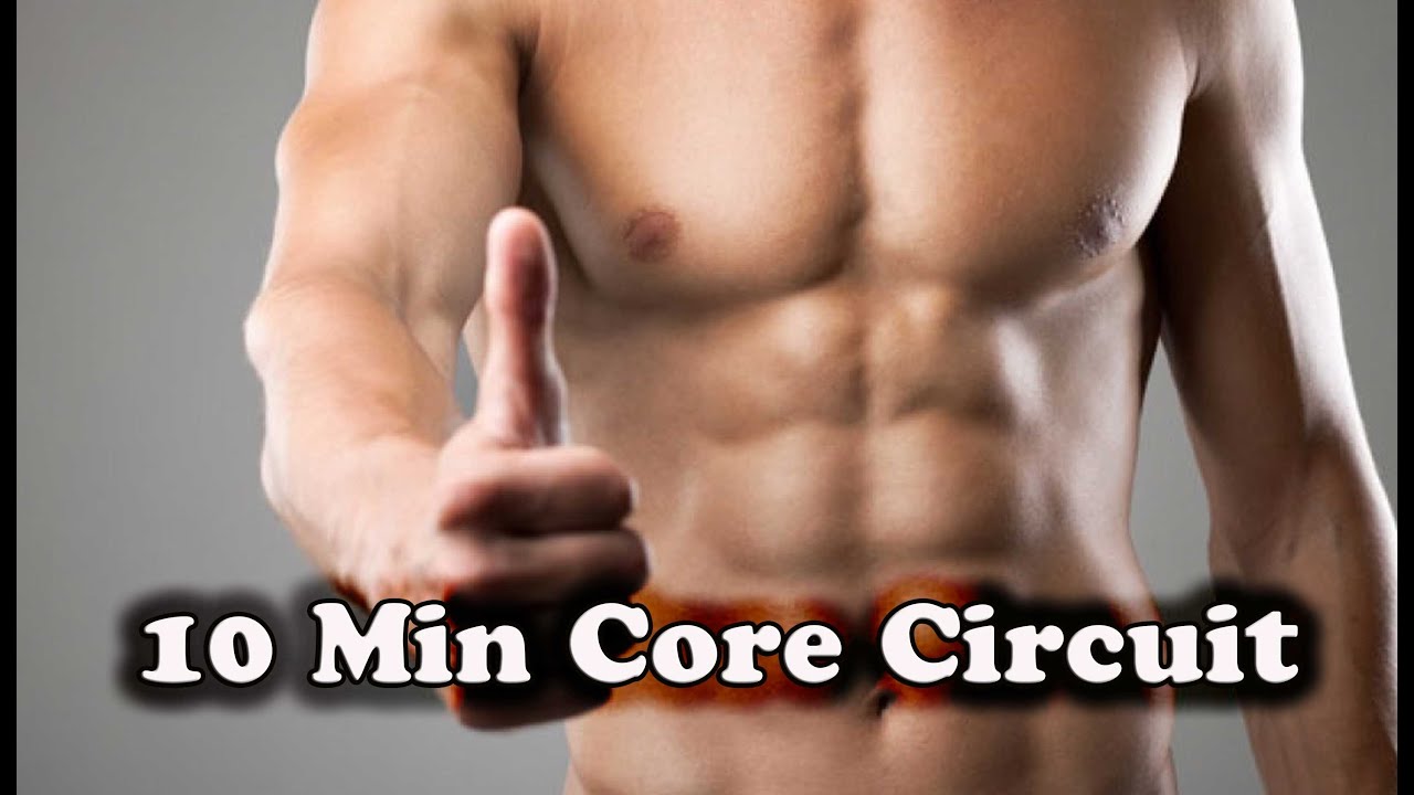 10 minute Core Circuit for Beach Body - Fitness workout - YouTube