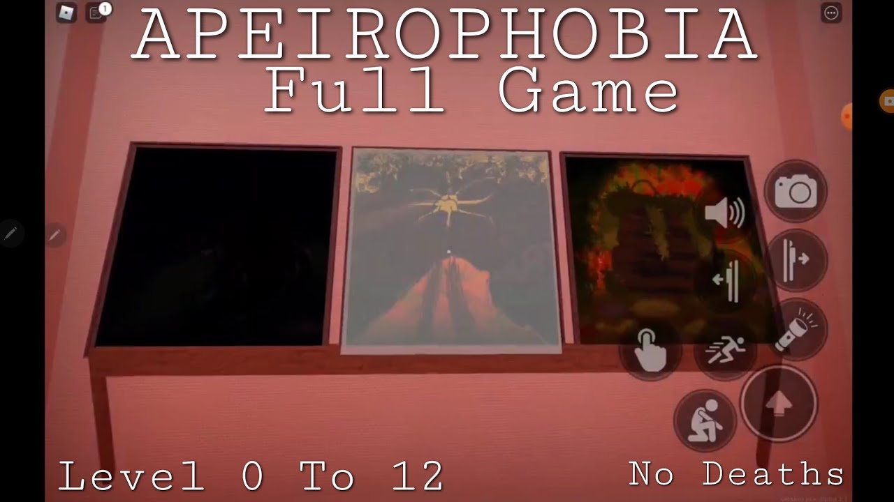 APEIROPHOBIA - Level 0 To 12 - No Deaths | Roblox - YouTube