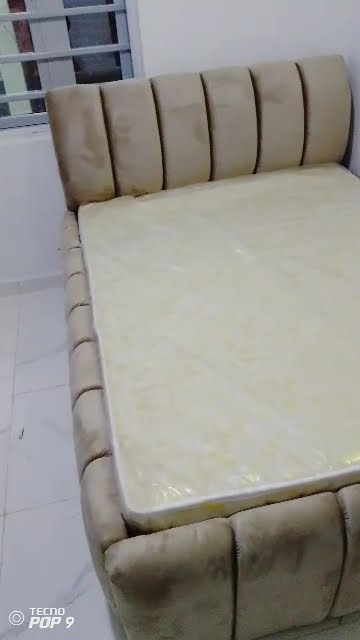 4 and half padded head board, padded uprights puffy down board best ...
