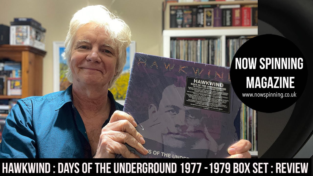 Hawkwind : Days of The Underground 1977 to 1979 : 8CD Box Set Blu Ray ...