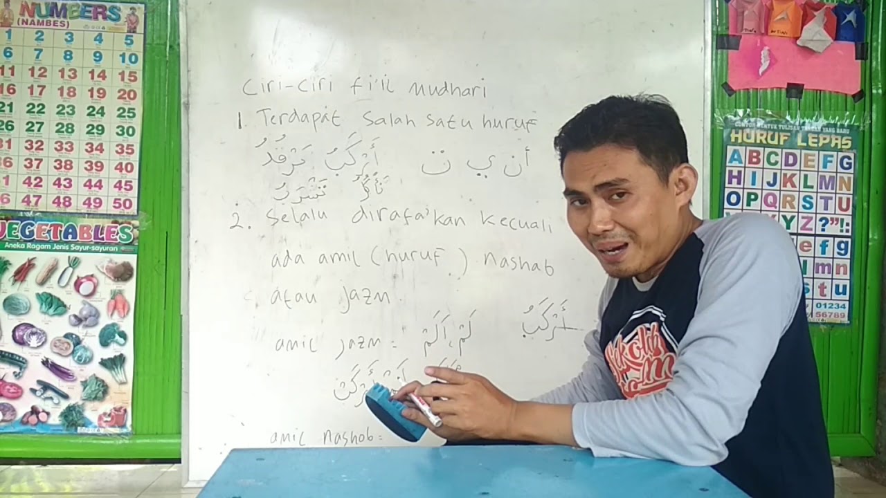 BELAJAR FIIL MUDHORI - YouTube