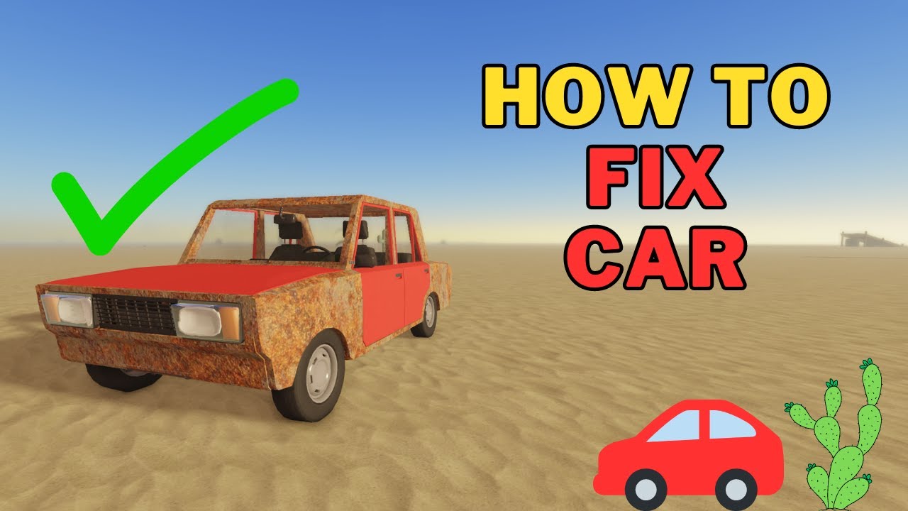 How To Fix Car in a Dusty Trip | Dusty Trip Car Not Starting - YouTube