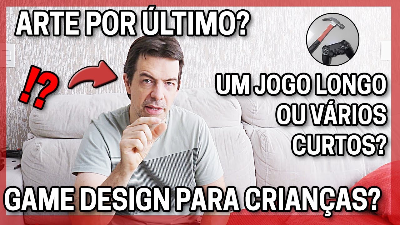 É melhor fazer um jogo LONGO ou vários CURTOS? Deixar a ARTE por último ...