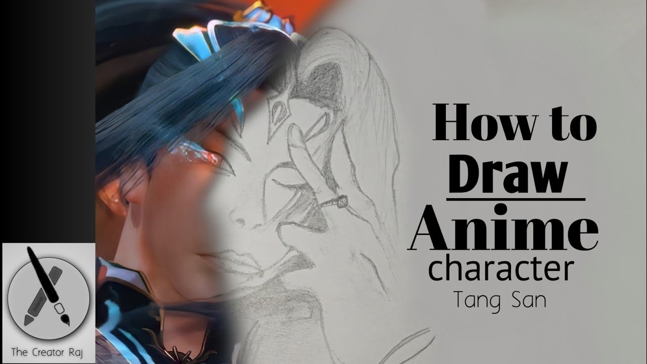 Soul land Donghua | draw Tang San | #drawing # Anime - YouTube