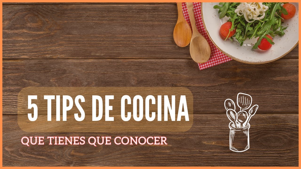 5 TIPS DE COCINA QUE DEBES CONOCER - Hoy Aprendí A Cocinar - YouTube