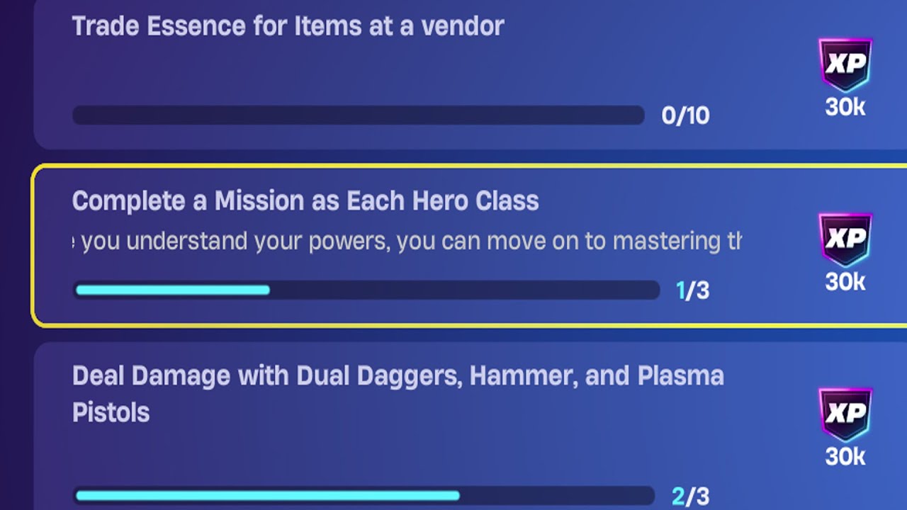 Complete a Misson as Each Hero Class - YouTube