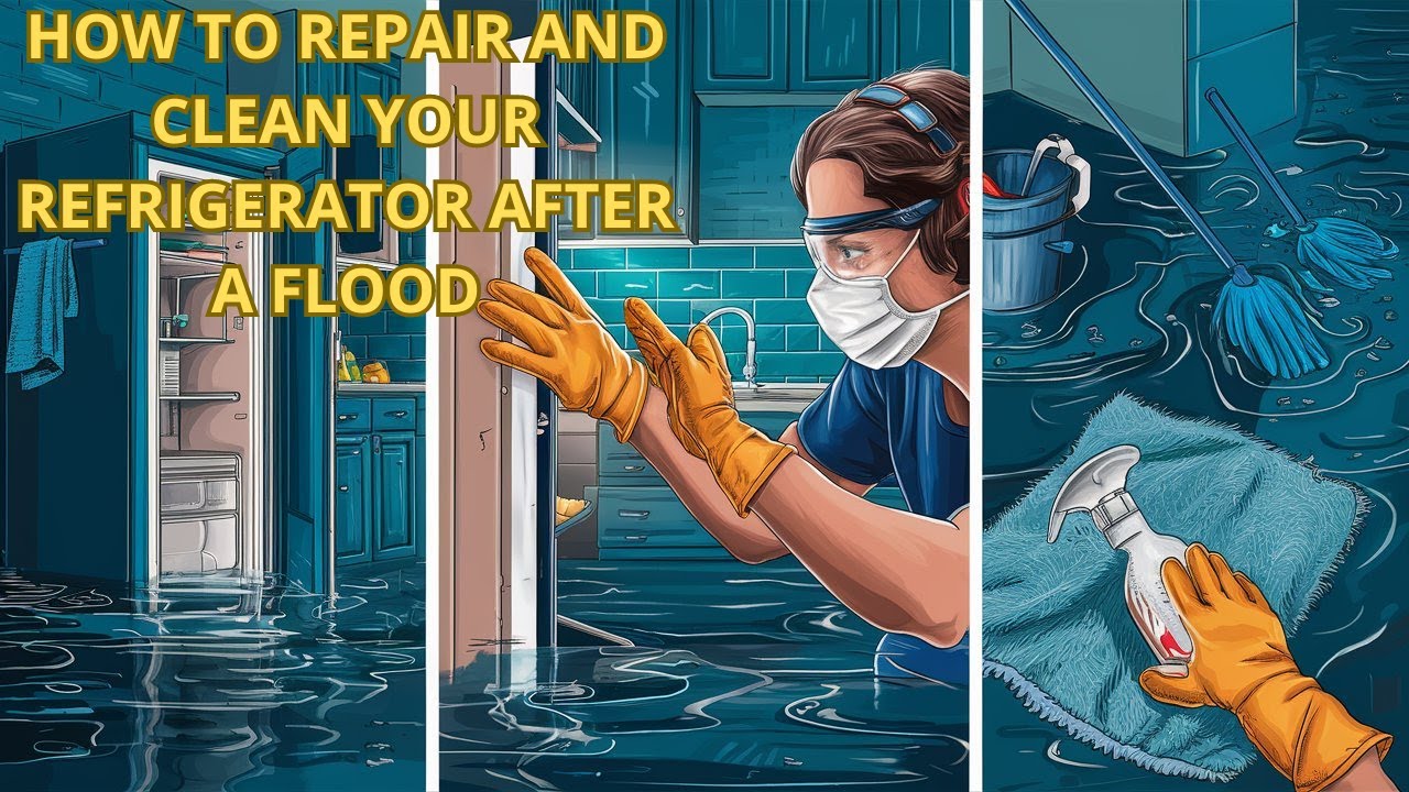 HOW TO REPAIR AND CLEAN YOUR REFRIGERATOR AFTER A FLOOD ️ - YouTube