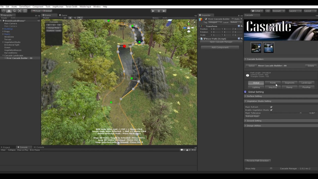 Cascade - Workflow and Vegetation Studio Integration - YouTube