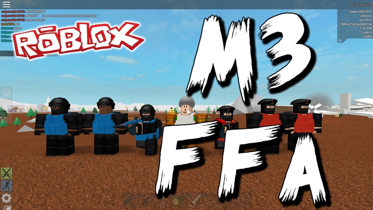 ROBLOX: Apocalypse Rising | M3 FFA! - YouTube