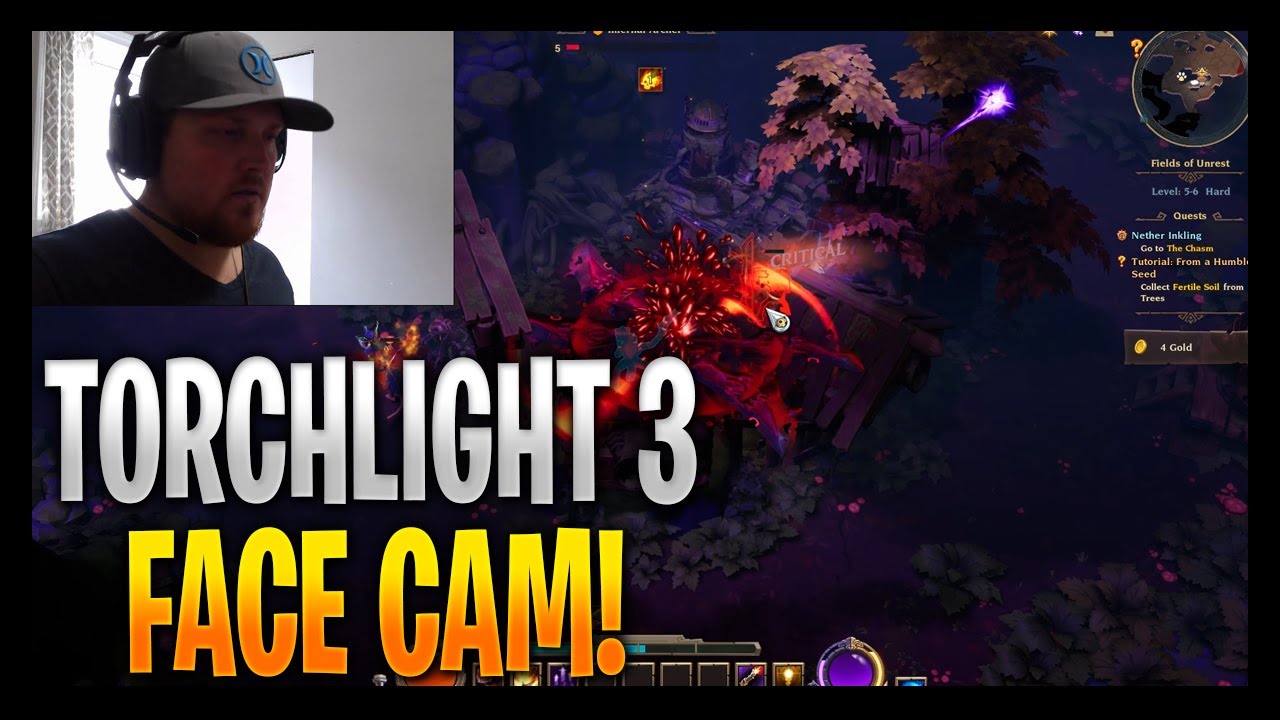 Torchlight 3 - The Chasm! New Webcam/Face Reveal! - #torchlight3 - YouTube