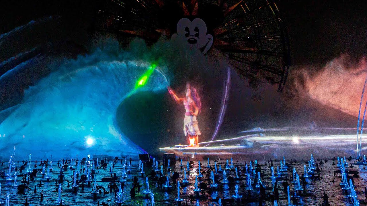 "World of Color - One" Full Nighttime Show at Disney California ...