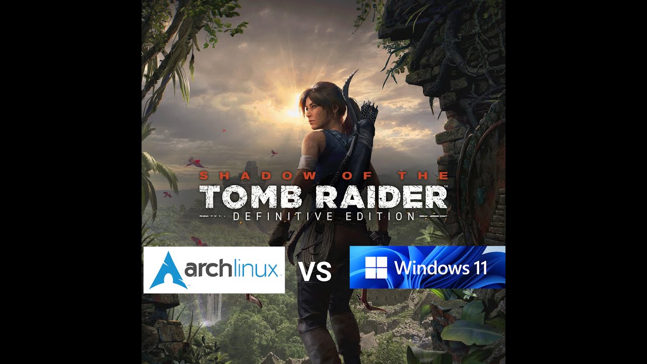 Shadow of Tomb Raider Benchmark - Linux vs Windows 11 - YouTube
