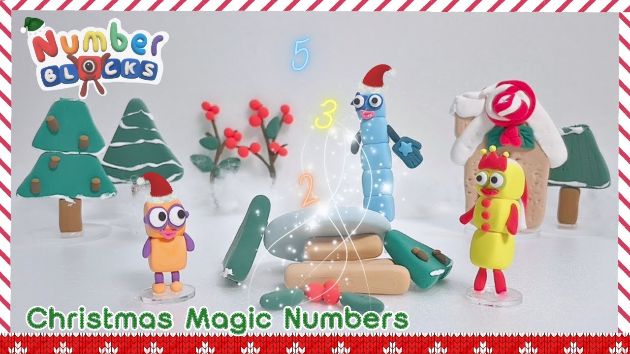 [넘버블럭스] Magic Numbers that makes Christmas🎄 | Numberblocks - YouTube